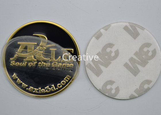 Round Self - Adhesive Embossed Label Printing Waterproof For Auto Parts
