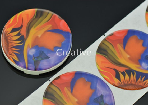 Adhesive Epoxy Dome Stickers Labels Printing Domed Name Badges