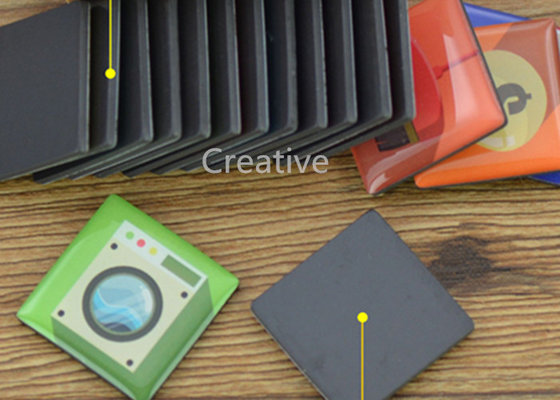 Tourist Full color Printed Fridge Magnets Promotional 3D Square CE/ROHS