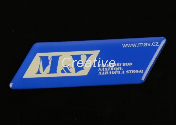 Small White Vinyl Fridge Magnets 0.4mm - 2mm With PVC Color Printing