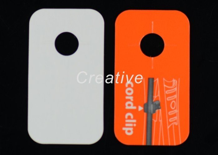Fashional Jewelry Silk Screen Plastic Luggage Tags With 350GSM Paper