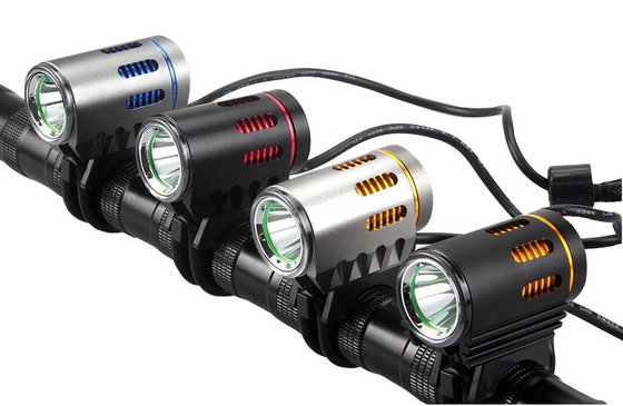 China Oxidation Treatment High Power LED Bike Light For Outdoor 1 Year Warranty supplier