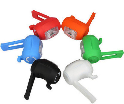 China Anti Water Rechargeable Rear Bike Lights Super Bright White / Red Color LED supplier