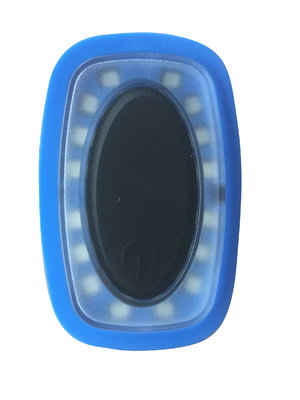 China Blue Flashing Usb Charged Led Bike Light , ABS Bright Front Rear Bike Lights  supplier