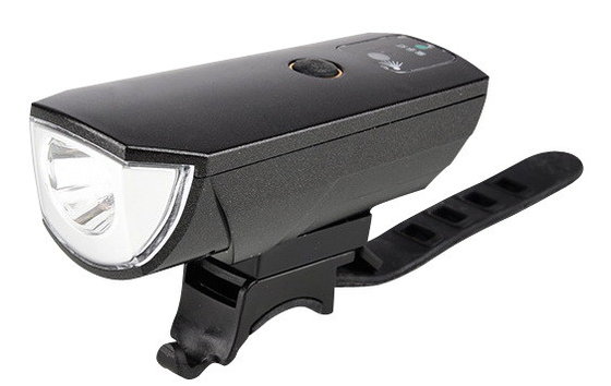 China CREE T6 Bright Rechargeable Bike Light , Bicycle Front Lamp With Sensor supplier