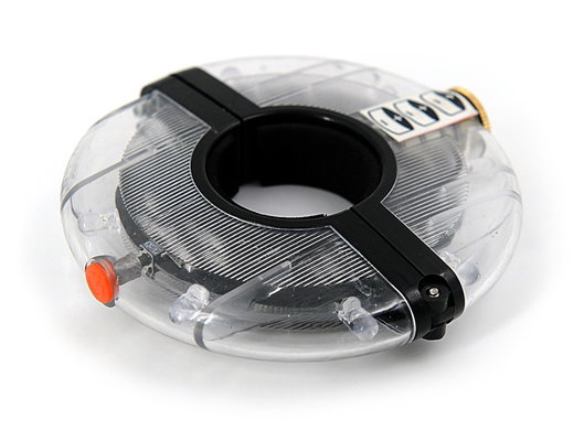 China 8 Super Bright Eyes Bike Light , 3 * LR44 Battery Led Push Bike Lights  supplier