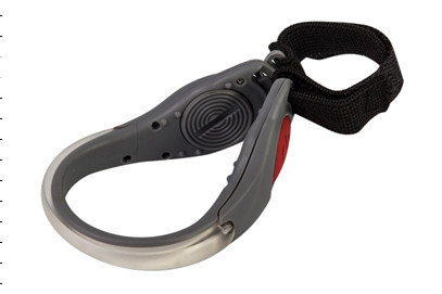 China 2 * CR2032 Battery Silicone LED Bike Lights , Sports Night Runner Shoe Lights supplier