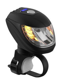 China Aluminium Bicycle LED Safety Lights Sensor Function , 2000 Mah Battery Bike Night Lights  supplier