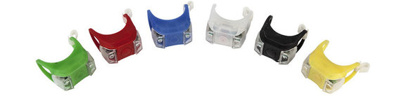 China Outside Battery Powered Bike Lights , Colorful High Power Cycle Lights  supplier