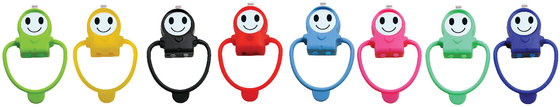 China Portable Small Beam 6v Led Bike Light , Water Resistant Clip On Cycle Lights  supplier