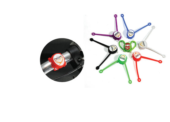 China 2 * CR2032 Battery Bike Front Light , Silicone Waterproof Led Bike Lights supplier