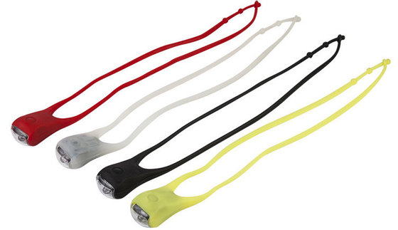 China Silicone Neck Led High Power Rear Bike Lights , Running Bicycle Front And Rear Lights supplier