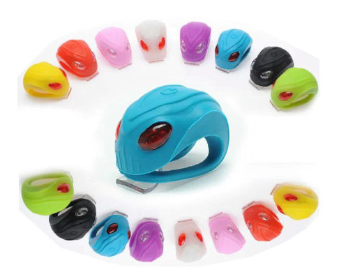 China Kids Outside Led Lights On Bicycle , Portable Bicycle Flashing Led Lights supplier