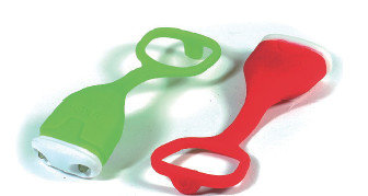 China Clip On Silicone LED Bike Lights 2 White / Red LED With 2 * CR2032 Battery supplier