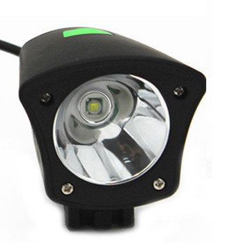 China Black Frame LED Bicycle Headlight Waterproof IP65 CREE XM L2 - T6 Model supplier