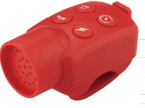 China Red Battery Operated Bicycle Horn B21 Model 4 Different Sounds 2 * AAA Battery supplier