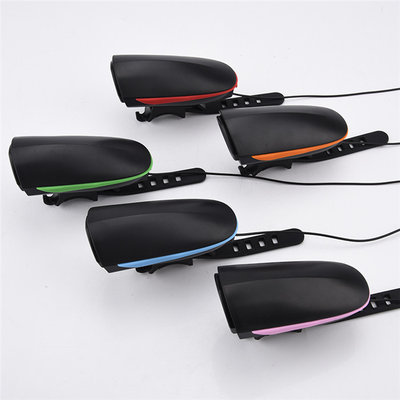 China Lithium 2000mah Bike Light Speaker , USB Rechargeable Waterproof Bike Speaker supplier