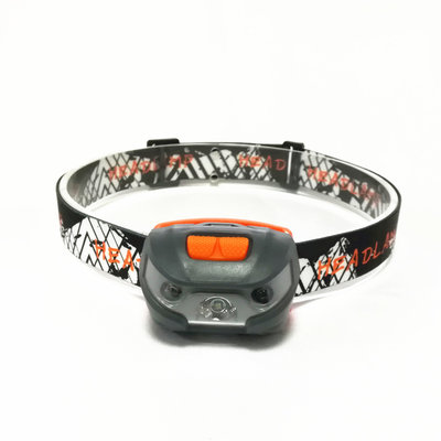 Flash Red Cree LED Headlamp 3 - 4H / 5 - 6H Working Time With Nylon Headband supplier