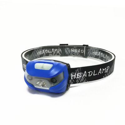 Flash Red Cree LED Headlamp 3 - 4H / 5 - 6H Working Time With Nylon Headband supplier