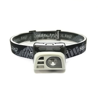 Bright Cree LED Headlamp , ABS + PC Power Beam Bike Light AD3300 Model With Sensor supplier