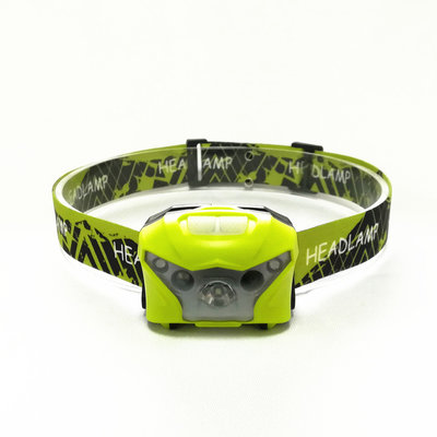 Two Red Cree LED Headlamp 1050mah Rechargeable Battery CE / ROHS Approval supplier