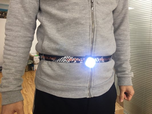 USB Rechargeable SMD 2835 Cree LED Headlamp White / Red Color Multifunctional supplier