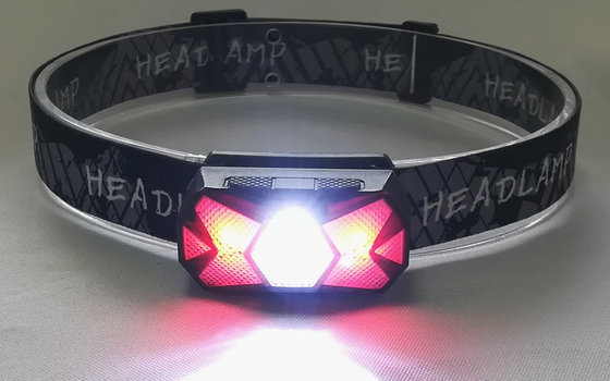 Recharged Cree LED Headlamp Super Bright 4 Hours Working Time For Night Riding supplier