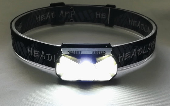 Recharged Cree LED Headlamp Super Bright 4 Hours Working Time For Night Riding supplier