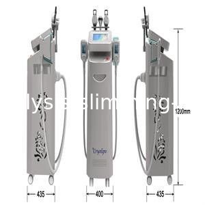 Cryolipolysis cool sculpting machine with RF Cavitation handles for body shaping
