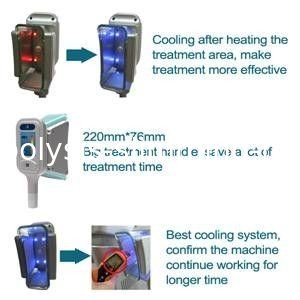 Cryolipolysis machine for body slimming fat freezing system with cavitation and RF