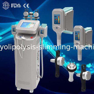 CE Approved Multifunctional Vertical RF Skin Lifting Cavitation Slimming cool tech fat fre