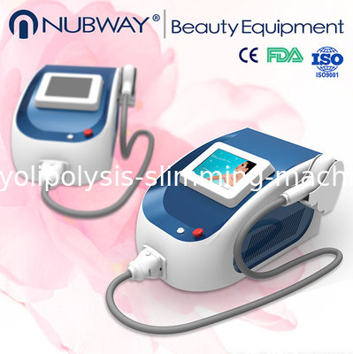 Fast Removal Portable Diode Laser Hair Removal Machine For Face / Arms / Chest with CE