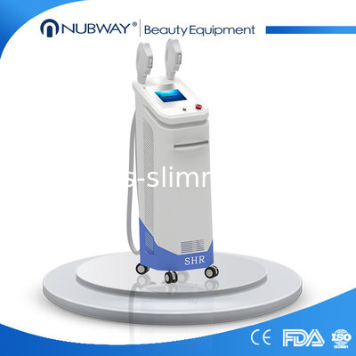 3000W powerful Two handles ipl shr / shr opt hair removal / shr ipl hair removal machine