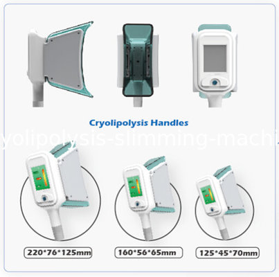 5 handles cryolipolysis slimming Fat freezing machine / Cryotherapy fat freezing machine with RF cavitation