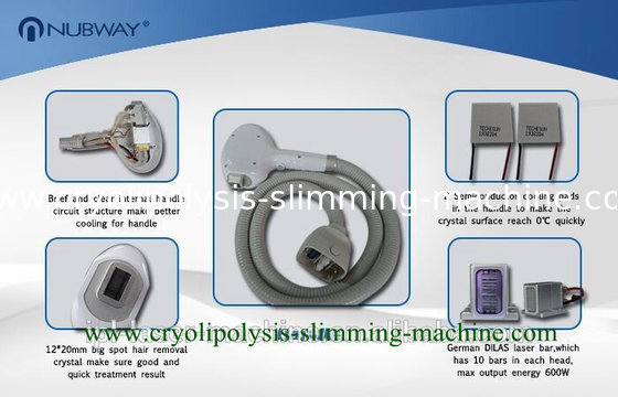 German Diode Arrays 808nm diode laser hair removal machine With Medical CE fast speed