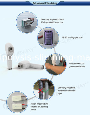 2019 Newest medical CE approval best feedback permanent hair removal machine
