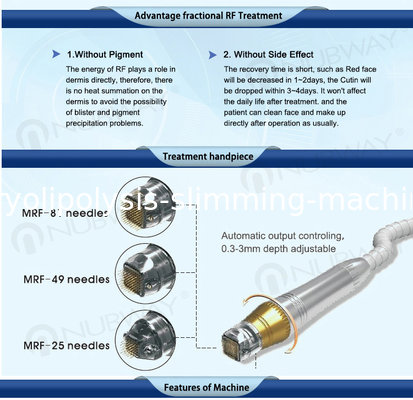 2018 hot selling effective result multifunctional face lifting Fractional RF microneedle machine with ce