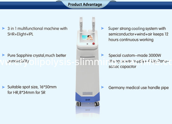 FDA approval multi-functional high quality factory price SHR E-light machine