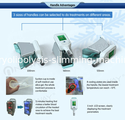 NUBWAY OEM 3 years warranty best result reduce 3-8cm Cryolipolysis Slimming Device
