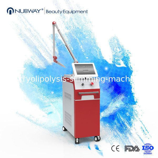 Vertical 1064nm / 532nm ND Yag Laser Tattoo Removal Machine For Pigment Tattoo Birthmark