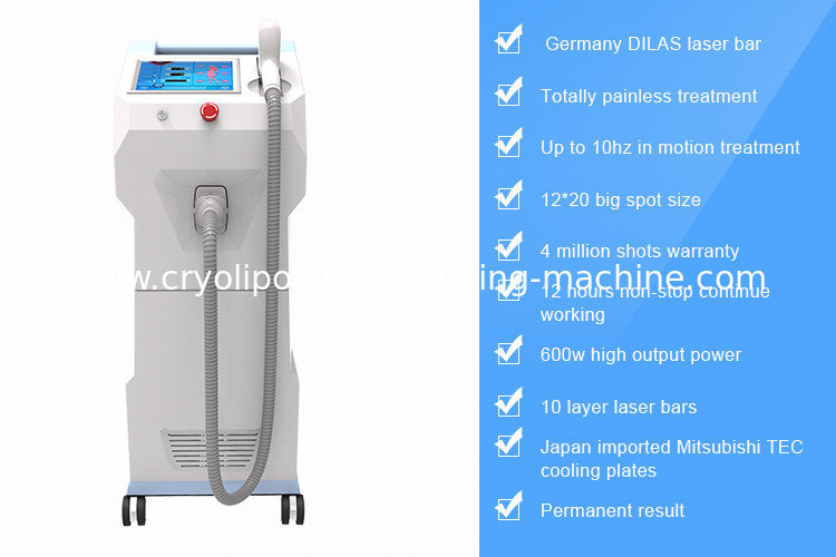 CE approval best result and quality 808nm diode laser hair removal machine permanent and painless