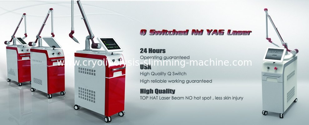 FDA approval big power good result professional top selling  tattoo removal q switch nd yag laser