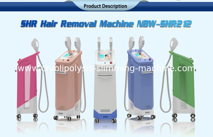 2018 newest best selling two handles multifunctional SHR IPL E-light hair removal machine