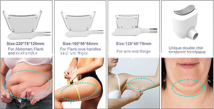 Newest Nubway 4 Cryo heads Cool Tech best result most professional body slimming machine