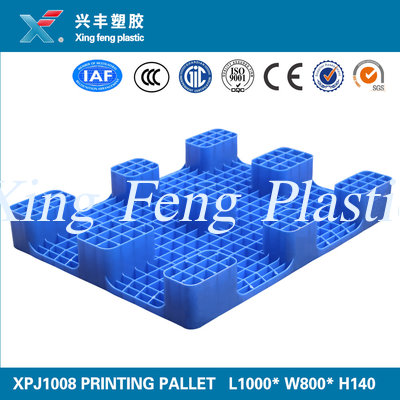High quality flat design Injection molding nine-foot pallet use in electronics, food, plastic, metal, supermarket