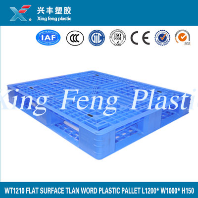 Long-term supply heavy duty grid Tian word new material HDPE piastic pallet (crystal.he@xingfengsj.com)