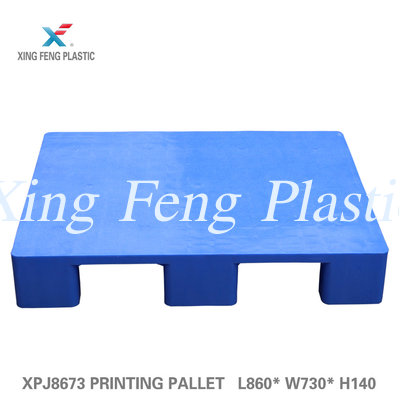 Light duty durable flat top design Injection molding nine-foot plastic pallet use for printing machine HEIDELBERG/MANROL