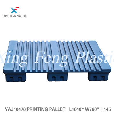 Nonbreakable durable with good quality plastic printing pallet in printing industry 1040* 760* 145mm
