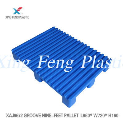 New patent design special used for Manroland printing machine plastic pallet 960*720*160mm