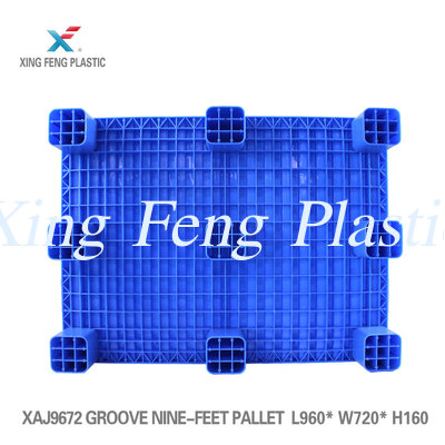 New patent design special used for Manroland printing machine plastic pallet 960*720*160mm